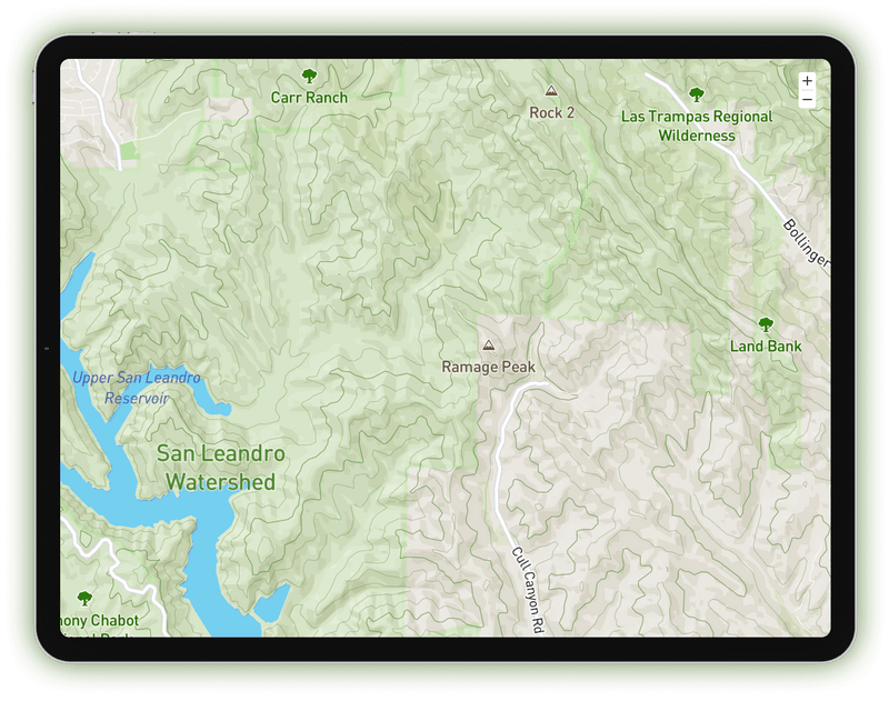 Mapbox Outdoors: map style for hiking, running & biking